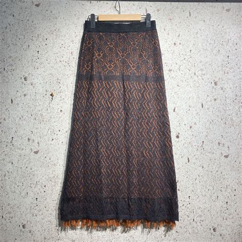 Ameri Geometric Sheer Color Skirt アメリ メルカリ