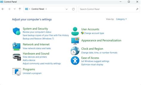 Control Panel Vs Settings How They Differ On Windows Techwiser