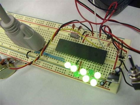 Physical Computing Binary Reflects LED Blinks See Binary Through Serial