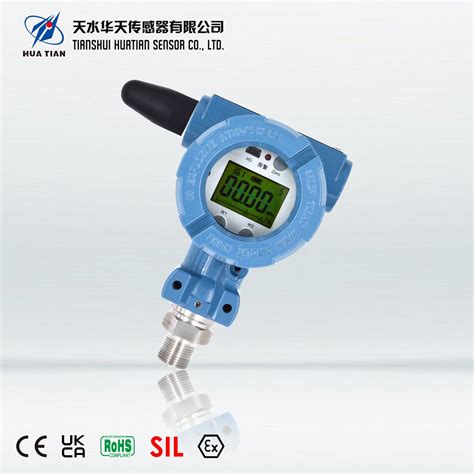 Long Range Wireless Pressure Transmitter With Lcd Display And Atex Certification Pressure