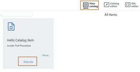 Example 2 Creating A Service Catalog Item