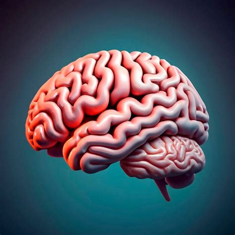 Premium Ai Image 3drendered Model Of The Human Brain Aigenerated