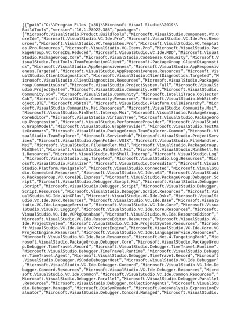 Vs 2019 Buildtools Minimal Pdf Integrated Development Environment Software