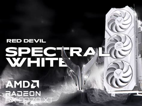 Powercolor Officially Unveils Red Devil Spectral White Rx Xt Graphics Card