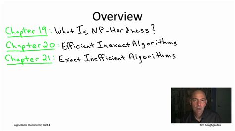 Algorithms For Np Hard Problems Section 190 Overview And Prerequisites Youtube