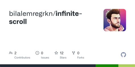 Github Bilalemregrkninfinite Scroll