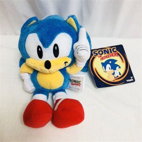 Sonic The Hedgehog 25th Anniversary Sonic 8 Inch Plush 1914825069