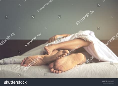 Couple In Bed Feet Under Blanket Images Stock Photos Vectors Shutterstock