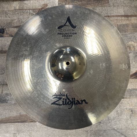 Used Zildjian 19 A Custom Projection Crash Cymbal 1847g