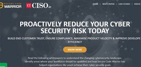 Secure Code Warrior Et Ciso