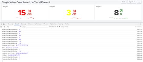 Solved How To Configure Single Value Dashboard Color Base Splunk