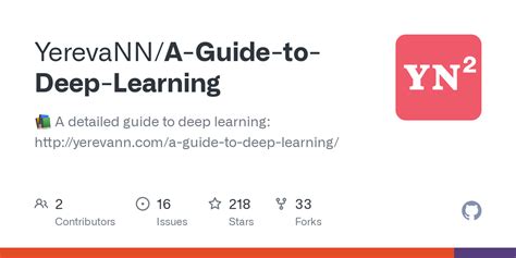 github yerevann a guide to deep learning 📚 a detailed guide to deep