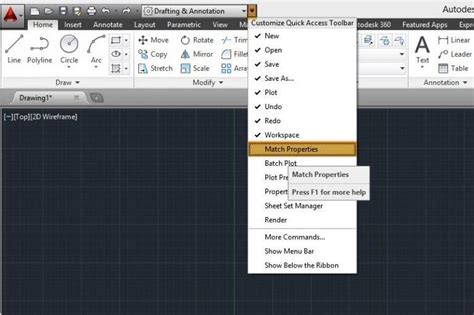 نحوه دسترسی و بازگرداندن نوار ابزار اتوکد مدرسه نرم افزار