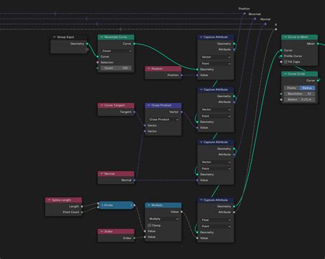 Stretch Noise Displacement Along Curve Geometry Nodes Blender Stack