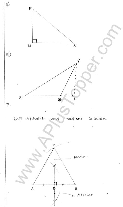 ML Aggarwal ICSE Solutions For Class Maths Chapter Triangles And Its Properties CBSE Library
