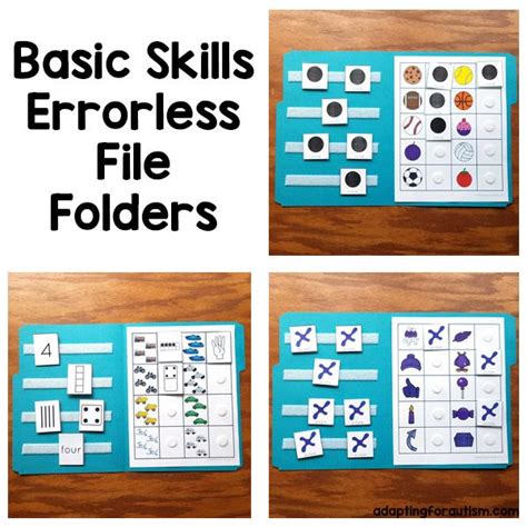 Errorless Learning Activities In Special Education Classrooms Adapting