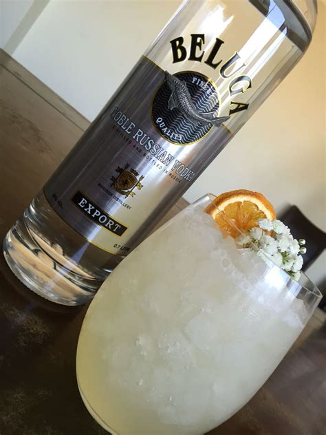 Beluga Super Premium Vodka! Here a signature drink! By Euge Flores | Tragos