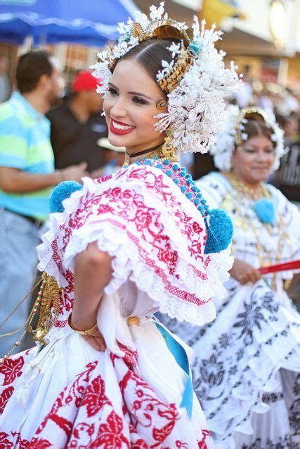 18 Panama Traditional Dress Ideas Panama Panamanian Traditional Dresses
