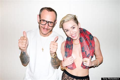 Miley Cyrus Terry Richardson Photo Shoot Is Nsfw Huffpost Entertainment