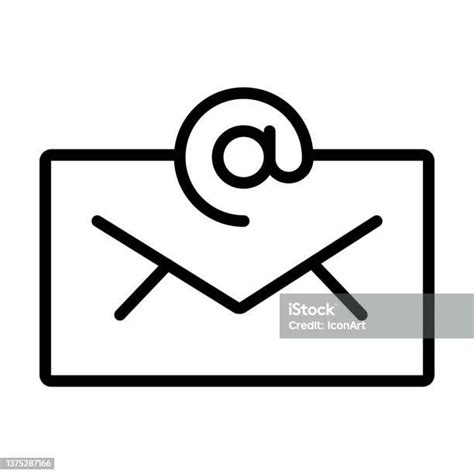 통신 컬렉션의 이메일 아이콘입니다 흰색 배경에 격리 된 얇은 선형 이메일 인터넷 이메일 개요 아이콘 라인 벡터 이메일 사인 웹 및 모바일 기호 0명에 대한 스톡 벡터 아트