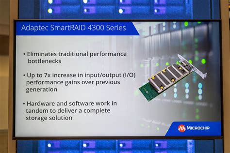 Microchip Adaptec Smartraid 4300 A New Era Of Nvme Raid Controller Without Drive Connectivity