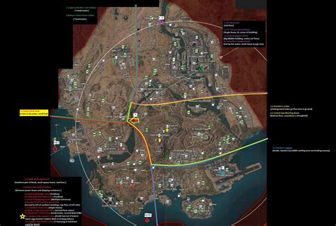 A Few Warzone 2 Dmz Key Locations Map R Codwarzone