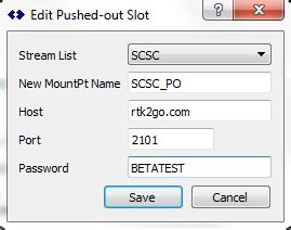 Sending Pushed Out Data SNIP Support