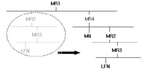 Movement Of Mr In The Nested Mobile Network Download Scientific Diagram