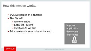 PL SQL All The Things In Oracle SQL Developer PPT