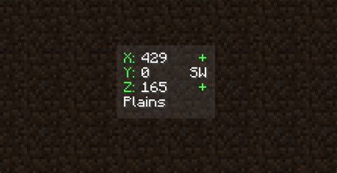 Coordinates Display Wiki By Boxadactle Coordinates Display Wiki By Boxadactle