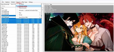 unity游戏资源解包AssetStudio 哔哩哔哩