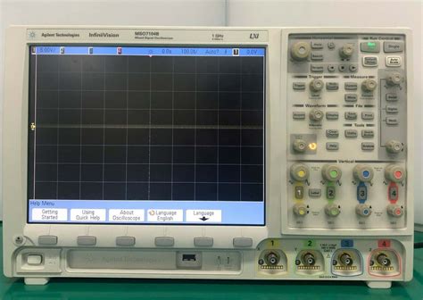 Agilent Hp Hewlett Packard Keysight Mso7104b Electronic Test