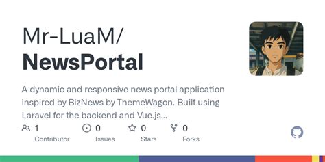 Github Mr Luam Newsportal A Dynamic And Responsive News Portal Application Inspired By