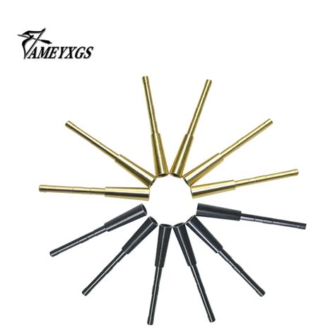Aliexpress Com Buy Pcs Aluminum Copper Connector Arrow Insert ID Mm Arrow Pier Head Hunting