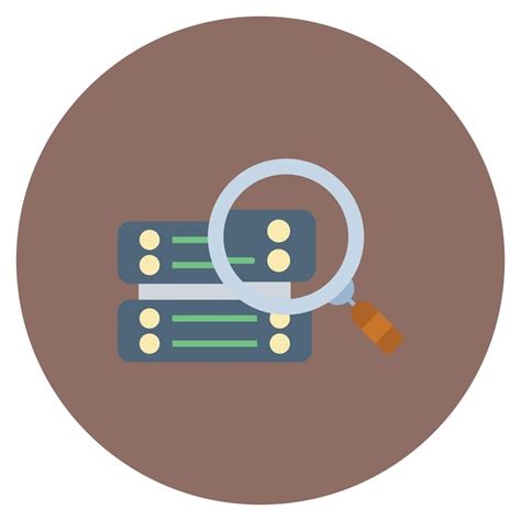 Premium Vector Data Query Flat Illustration