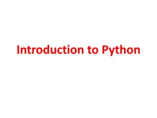 Python Ppt PPT