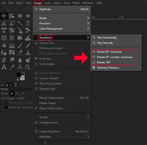 Rotate An Image In GIMP With This Shortcut Logos By Nick