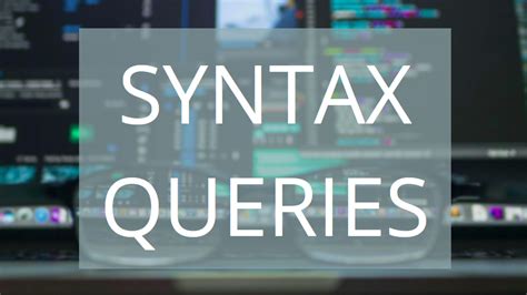 Sql Part 2 Core Syntax Queries For Product Managers