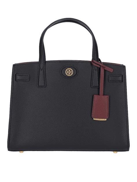 Tory Burch Small Top Case Bag In Black Lyst