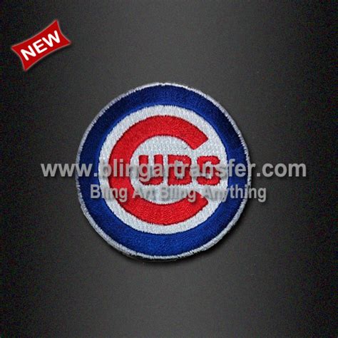 Iron Ons Chicago Cubs Embroidery Patch For Shirts