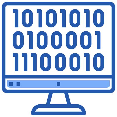 Binary Code Generic Color Lineal Color Icon