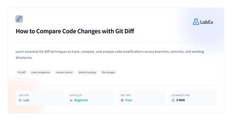 How to Compare Code Changes with Git Diff | LabEx