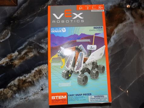 Hex Bug Vex Robotics Rover Explorer Construction Kit Stem Building Kit