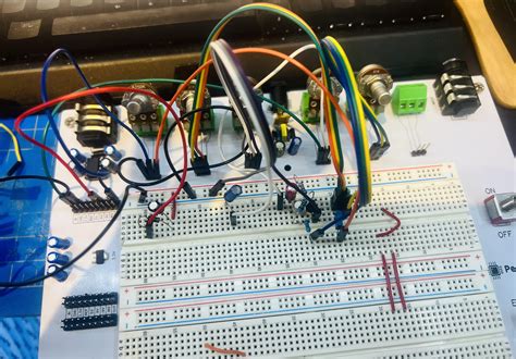 Breadboard Testing Time Rdiypedals