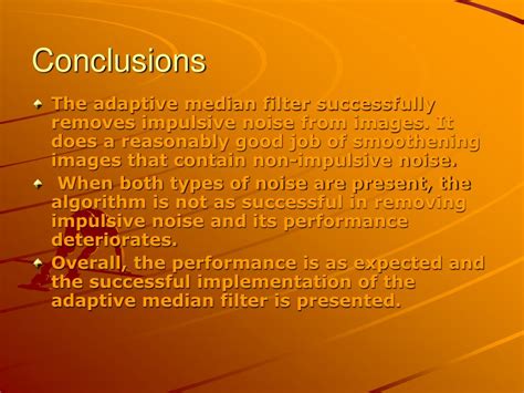 Ppt Adaptive Median Filtering Of Still Images Powerpoint Presentation