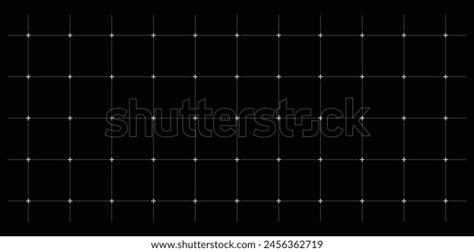 Grid Overlay Background Tech Grid Overlay Stock Vector Royalty Free