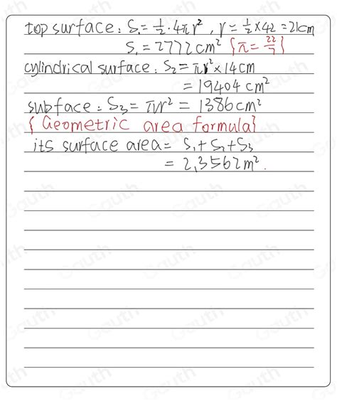 Solved The Diagram Shows A Composite Solid Consists Of A Hemisphere And A Cylinder Calculate