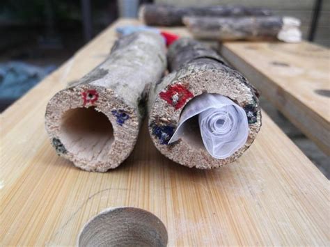 Make A Geocache Log Geocaching Geocaching Containers Rock Tumbling