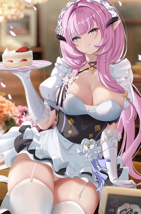 Elysia Elysia And Elysia Honkai And 1 More Drawn By Cyicheng Danbooru