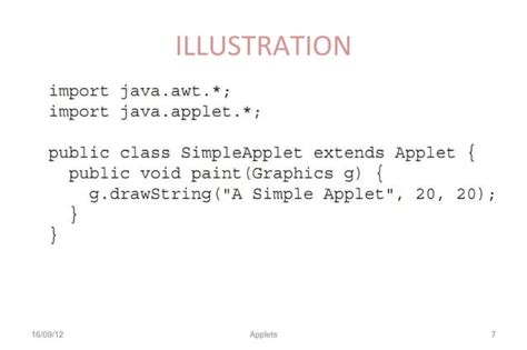 Appletsbasic Introduction Ppt